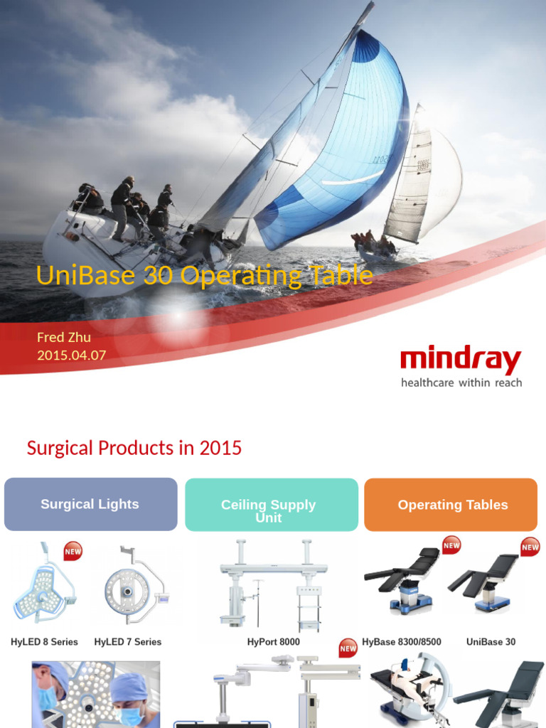 UniBase 30 Operating Table Overview | PDF | Manufactured Goods ...