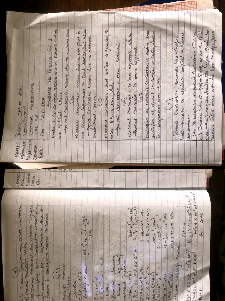 Che. 314.2 Problem Set 2 | PDF