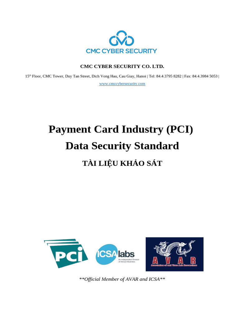 CMC Cs - Survey Form Pci Dss 2025 - v1 | PDF