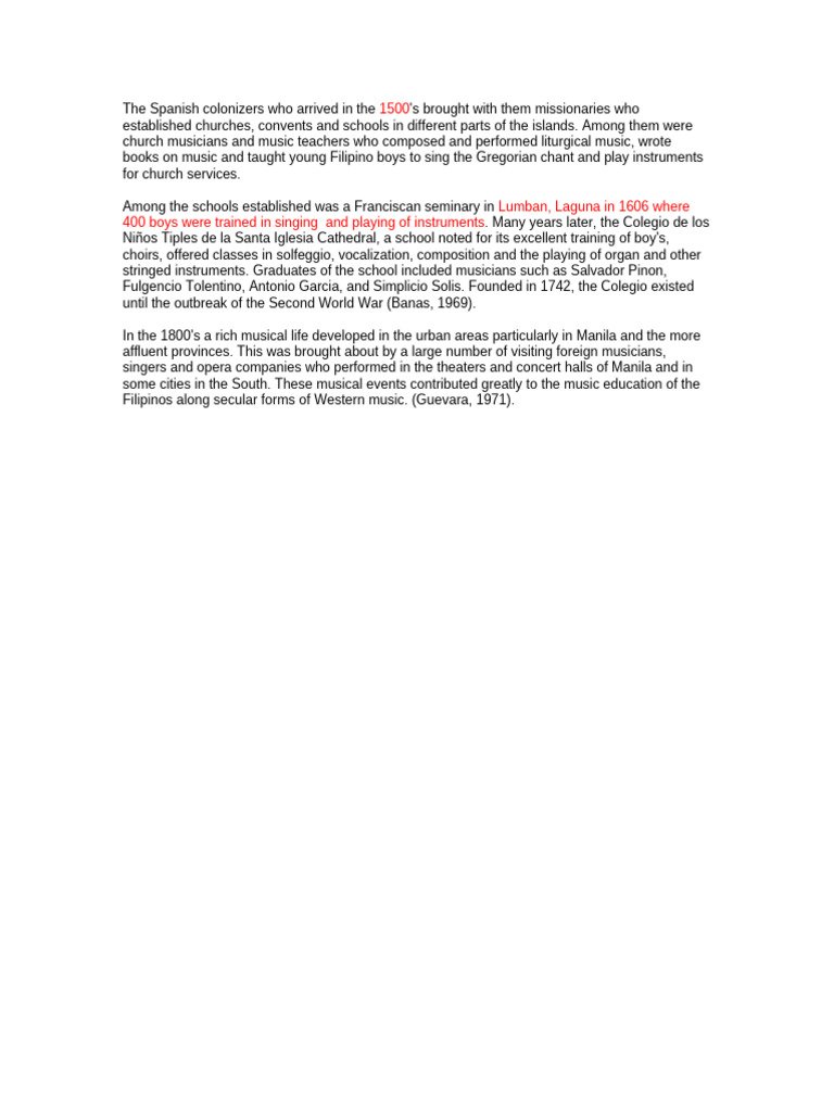 The Spanish Colonizers Who Arrived in The 1500 | PDF