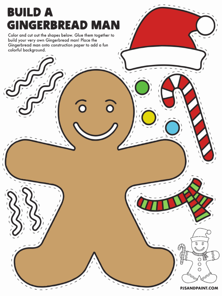 Build A Gingerbread Man | PDF