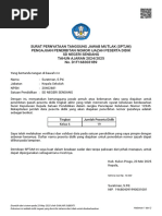 Format Surat Keterangan Kesalahan Penulisan Ijazah Atau STTB 1 | PDF