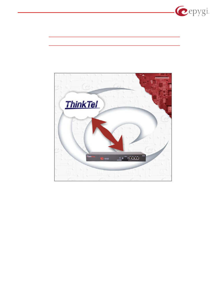 Configuring Epygi Quadro With ThinkTel | PDF | Session Initiation Protocol | Voice Over Ip