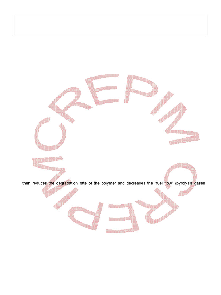 Fire Retardant Mechanism Cooling Dilution Intumescent Nanocomposite ...