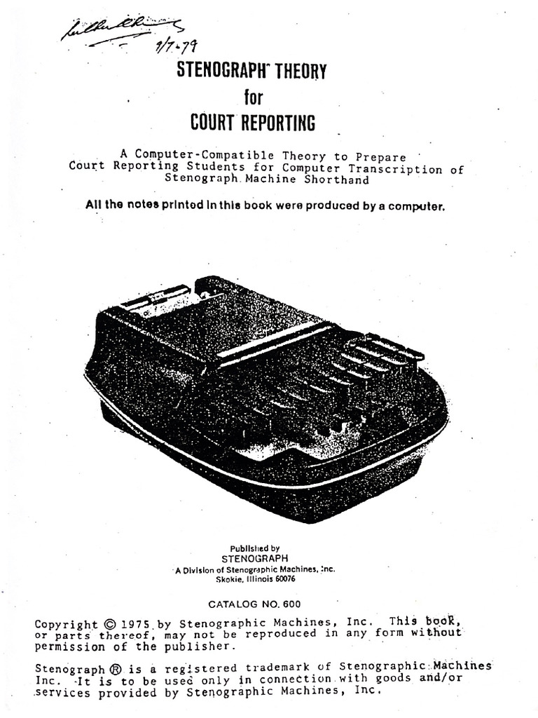 MACHINE-SHORTHAND | PDF