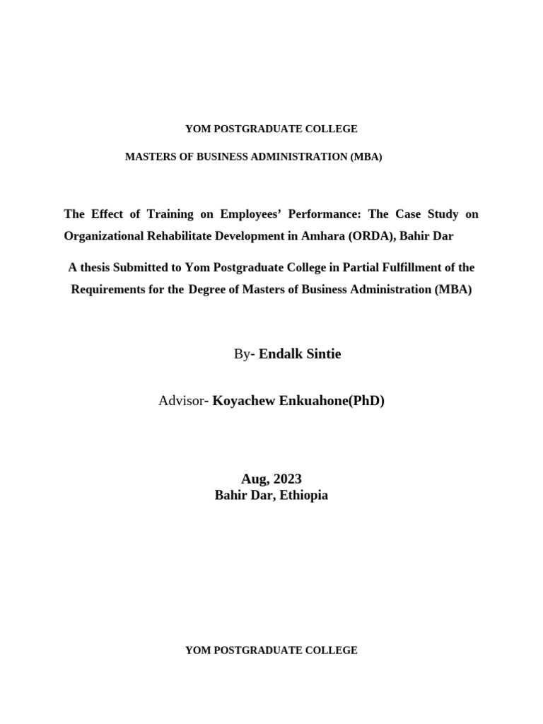 New AMANUAL GETACHEW | PDF | Learning | Human Resources