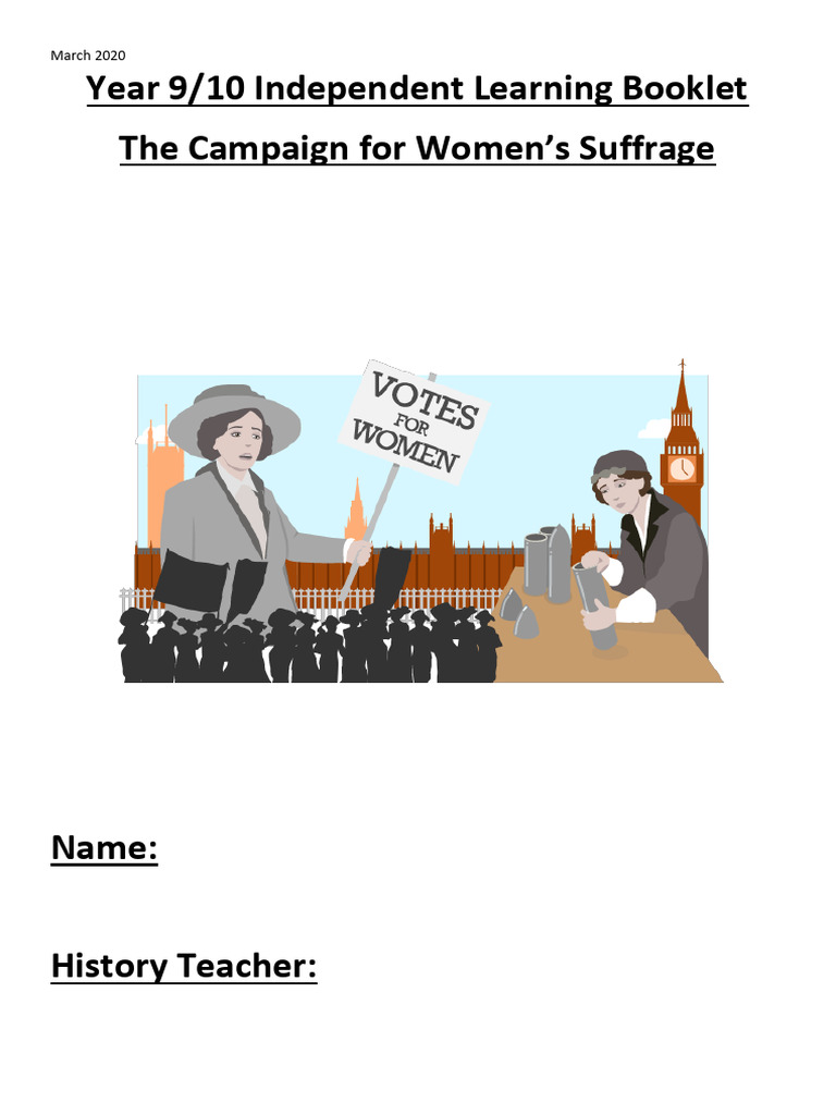 Understanding the Suffragette Movement | PDF | Suffragette | Women's Rights