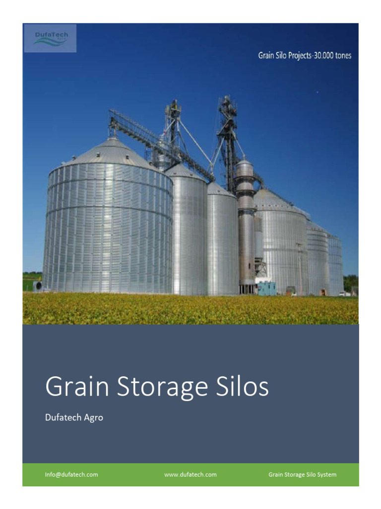 Grain Storage Silo Systems Overview | PDF | Roof | Building Engineering