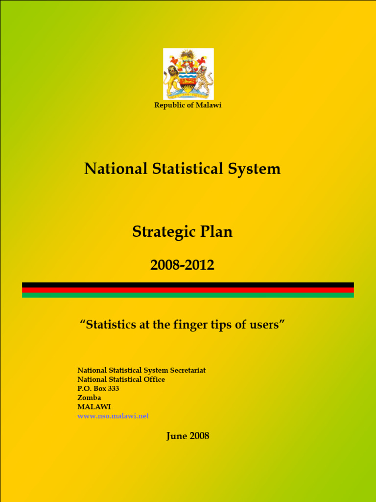 2548 | PDF | Strategic Planning | Official Statistics
