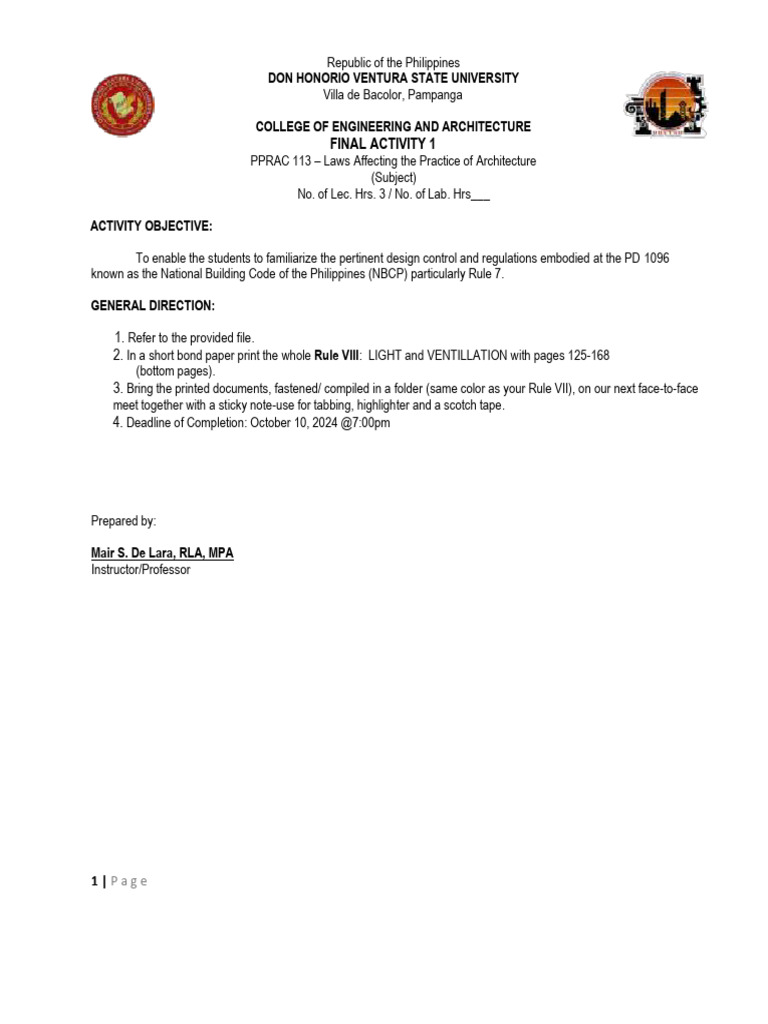 Final Activity 1 | PDF