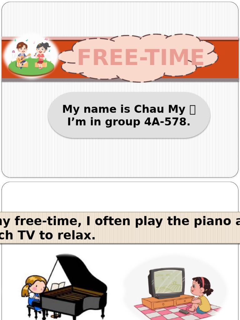 My Teacher's Free Time | PDF