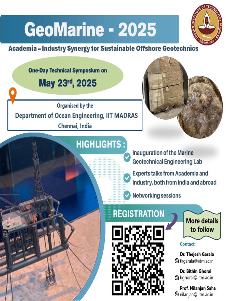 GeoMarine2025 Inauguration Flyer | PDF