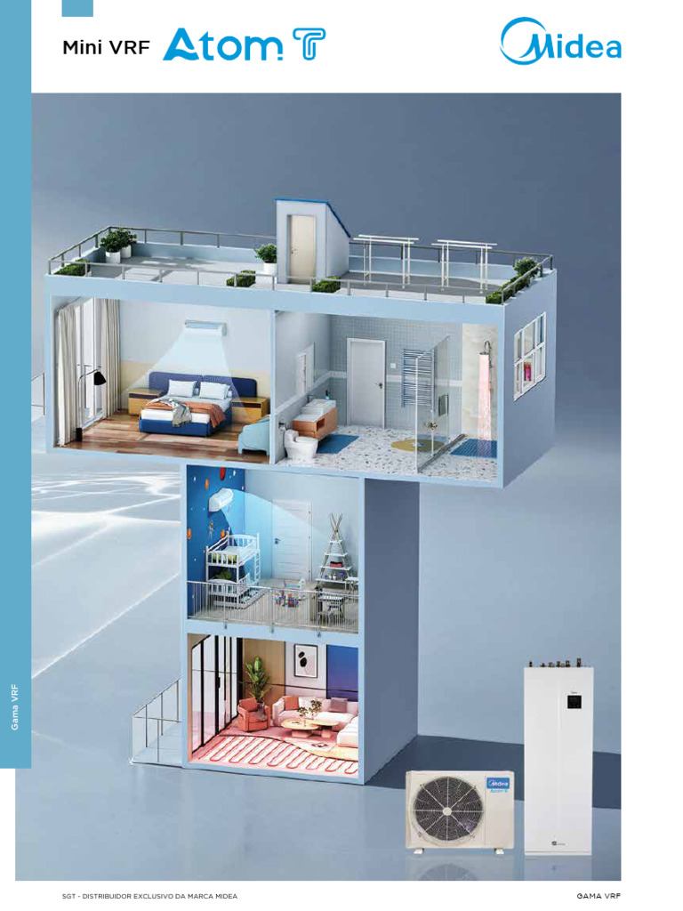 MIDEA Breezeless R Brochure | PDF | Bomba | Pressão