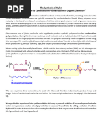 Synthesis of Nylon-6,6 from Precursors | PDF | Nylon | Sodium Hydroxide