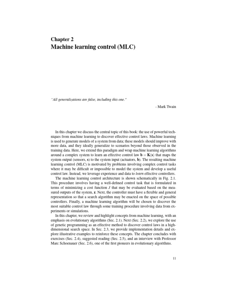 CH02 MLC | PDF | Machine Learning | Genetic Algorithm