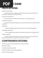 Dental Rubber Dam Tools Guide | PDF