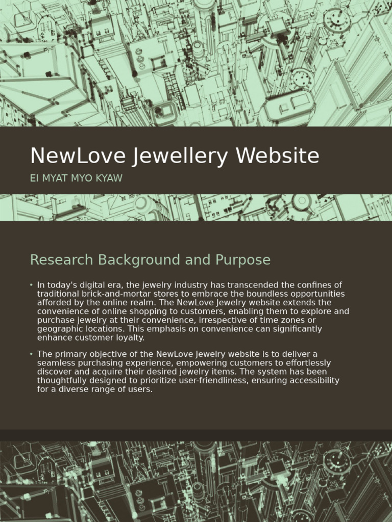 MSC Presentation - Ei Myat Myo Kyaw 3% | PDF | Password | Methodology