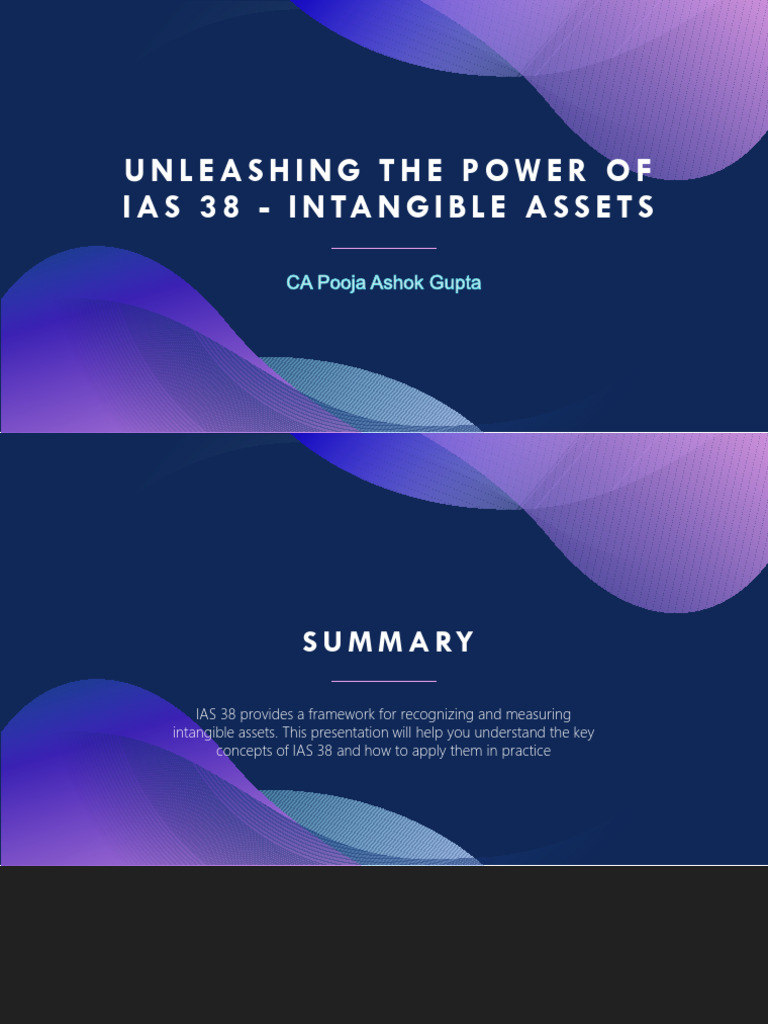 IND AS 38 Intangible Assets | PDF | Intangible Asset | Expense