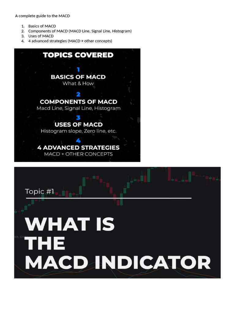 A complete guide to the MACD | PDF