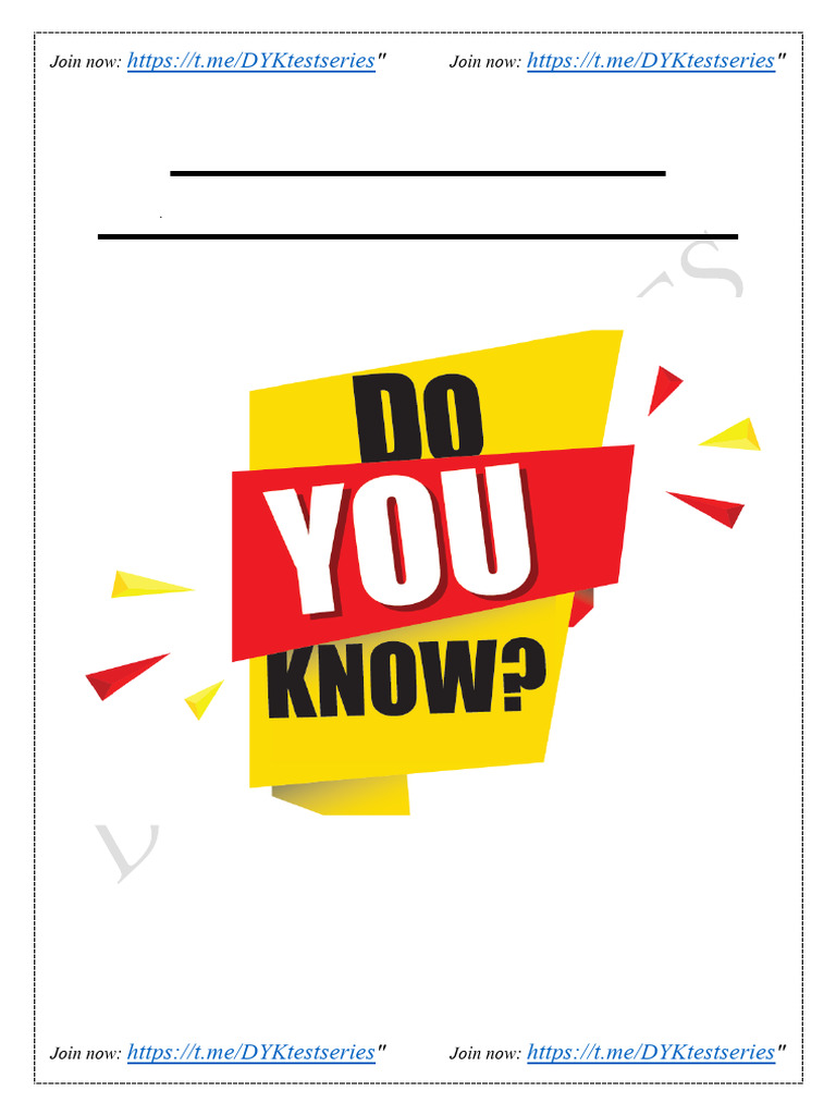 SCIENCE Do You Know based MCQs PART 2 | PDF | Oscillation | Force