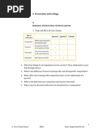 Trophic Cascades and Keystone Species | PDF | Predation | Food Web