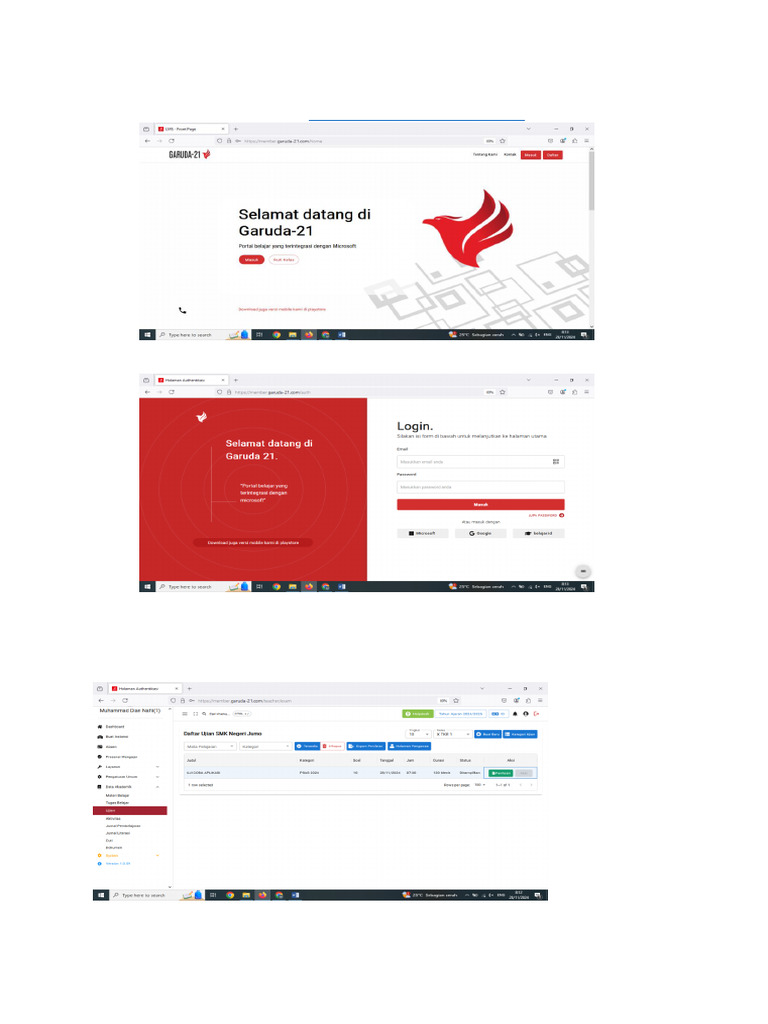 Panduan Input Soal Pada Aplikasi Garuda 21 | PDF