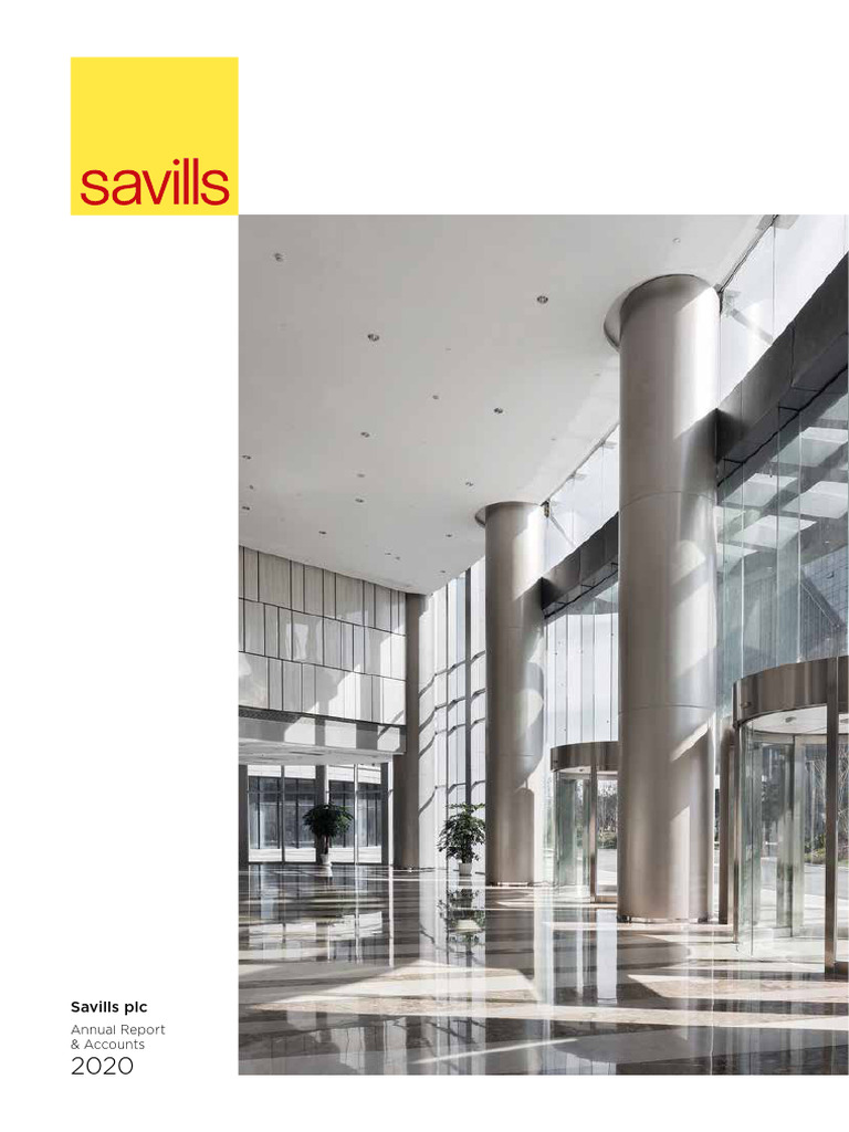 Savills Plc Ar20 | PDF | Dividend | Investing