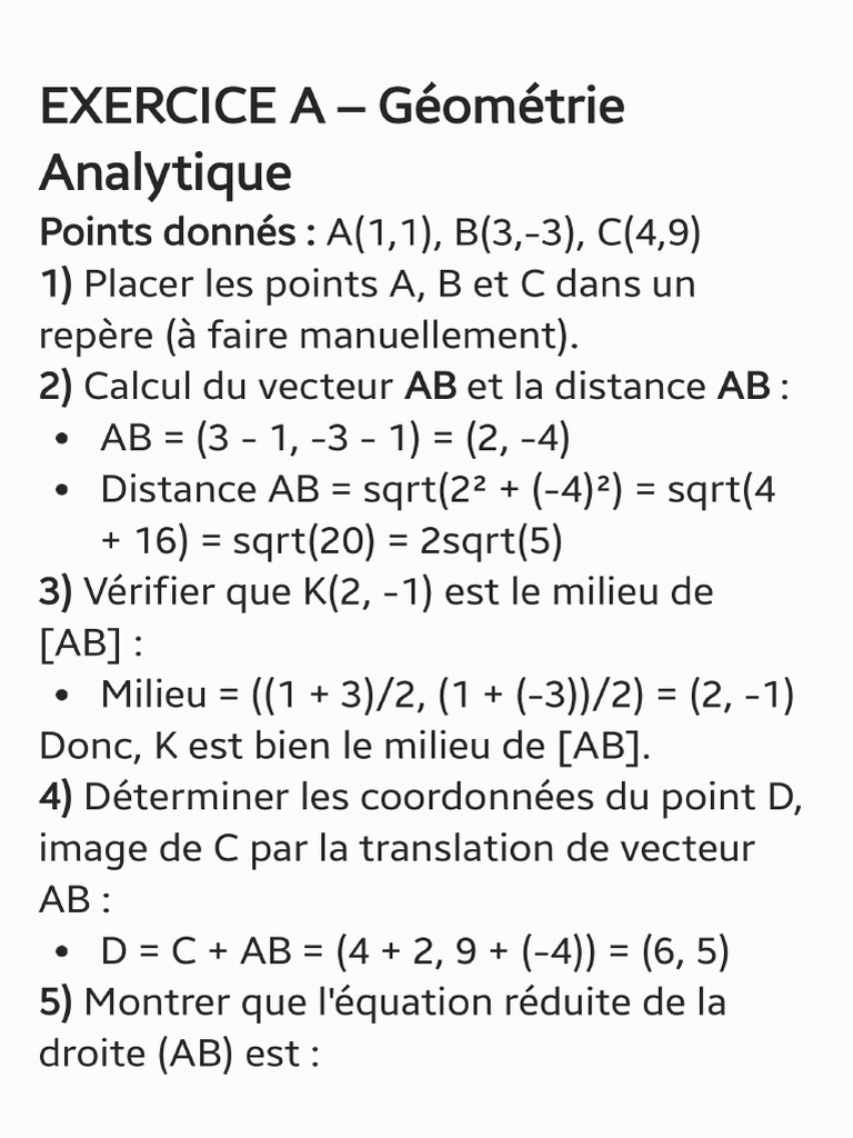 Correction Du Devoir Maison | PDF