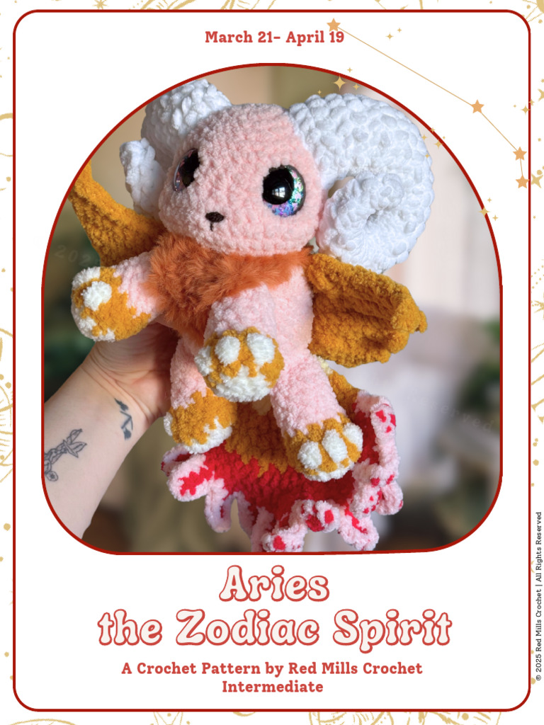 Free Aries Crochet Pattern Guide | PDF | Crochet | Textiles
