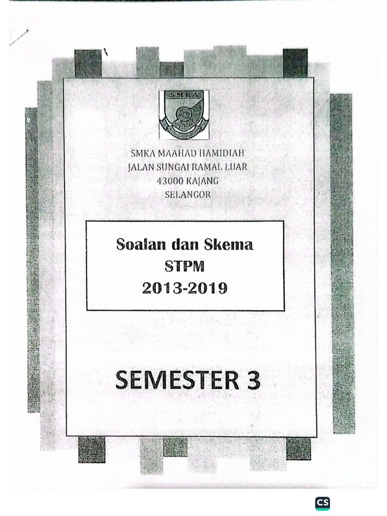 Soalan Dan Skema Syariah Sem 3 (2013 - 2019) | PDF