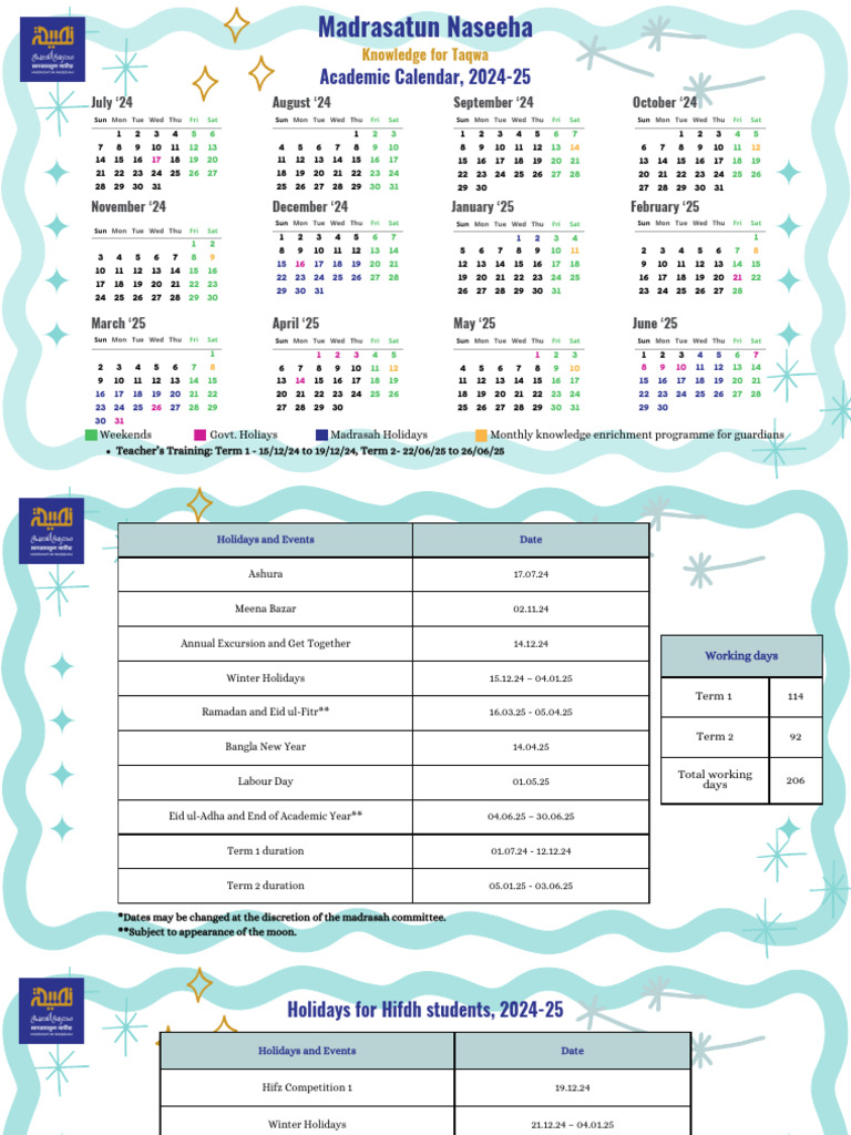 MN - Calendar - 2024-25 - New (6) - 20241021 - 104156 - 0000 | PDF