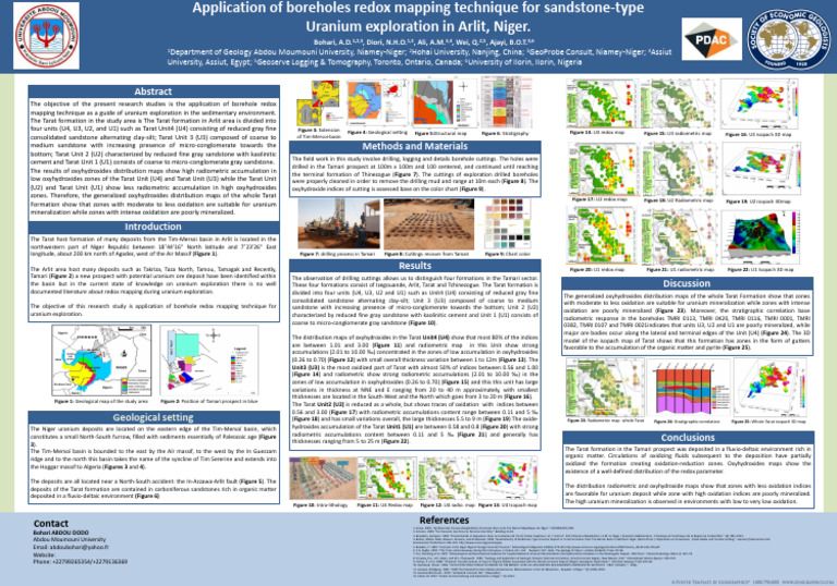 Sedimentary - MSC - Bohari MSC, Poster Presentation 42x60 | PDF | Redox ...