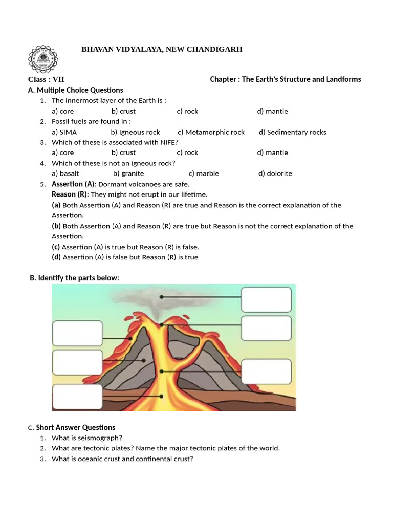 Term1.ws Class 7 Landforms | PDF
