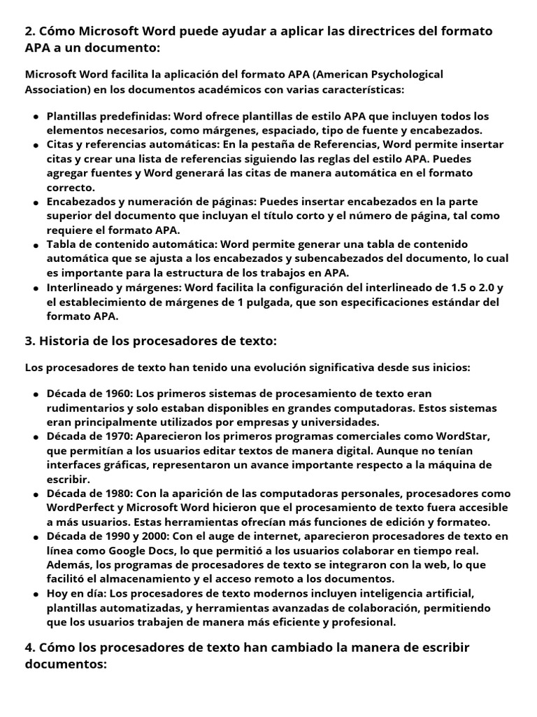 Cómo Microsoft Word Puede Ayudar A Aplicar Las Directrices Del Formato ...