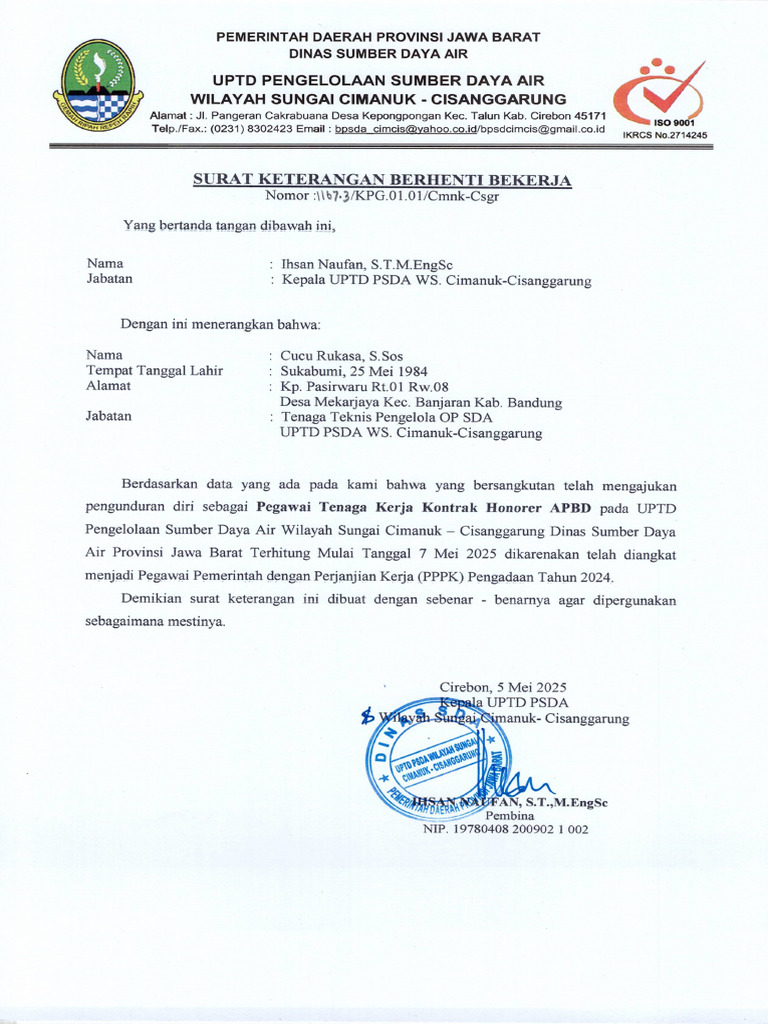 Paklaring | PDF