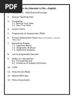 Sepedi HL Grade 3 | PDF | Educational Assessment | Multiple Choice