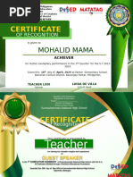 Inset 2024-Certificate | PDF