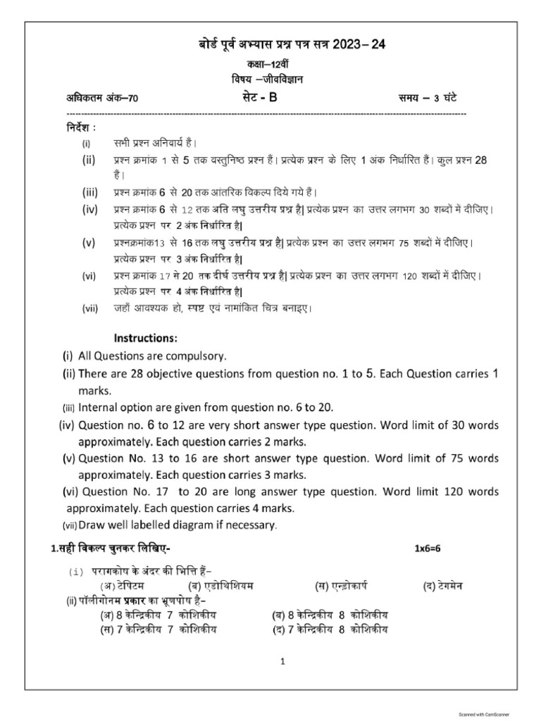 Quiz Practice Questions | PDF
