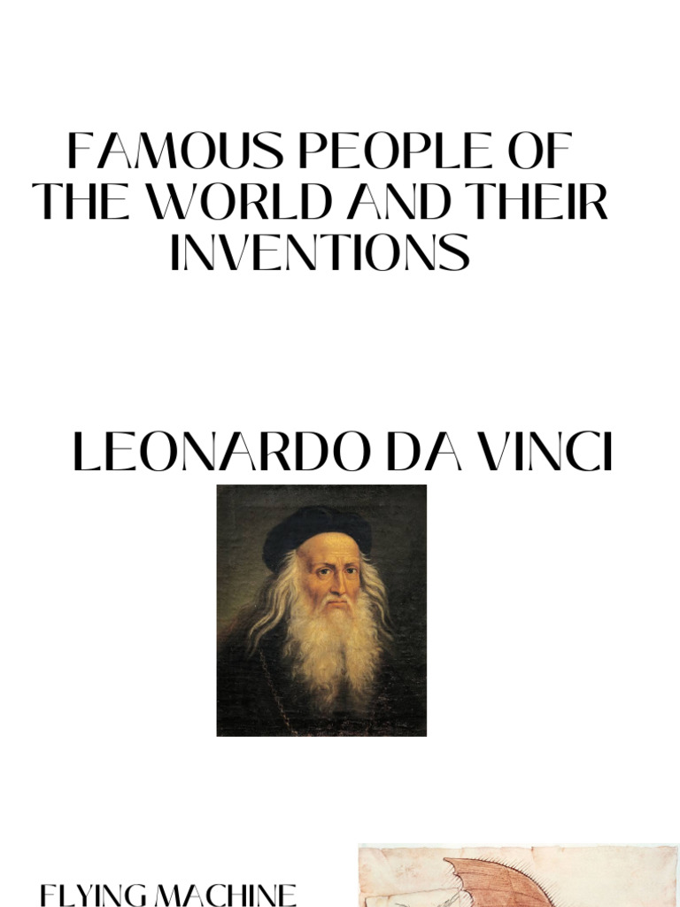 Famous People | PDF