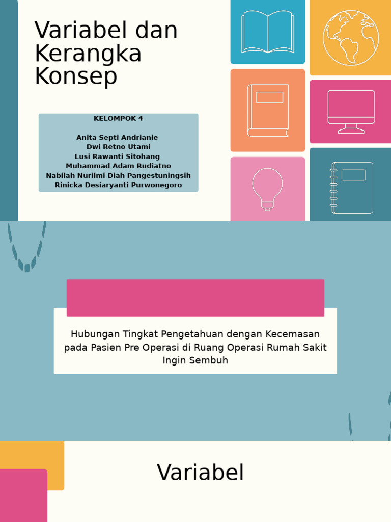 Variabel Dan Kerangka Konsep | PDF