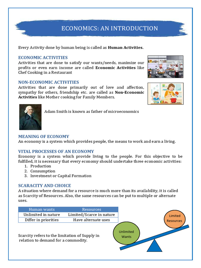 Introduction to Economic Principles | PDF | Macroeconomics | Business ...