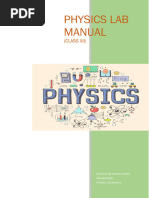 Class 12 Cbse Ncert PHYSICS Lab Manual. | PDF | Electricity ...