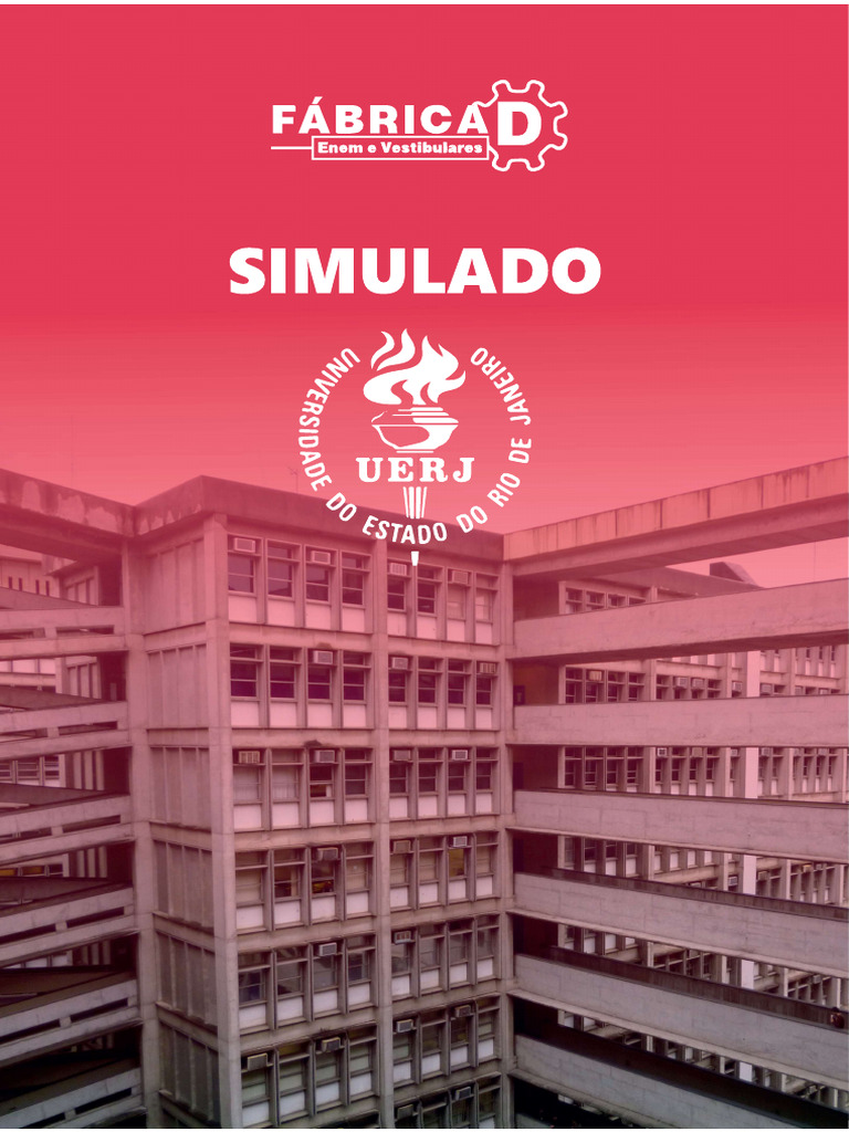 Simulado Uerj Eq 2025 - 1 | PDF | Estética | Éster