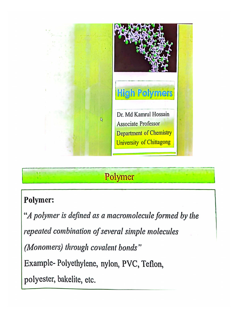 High Polymer Slide All in One | PDF