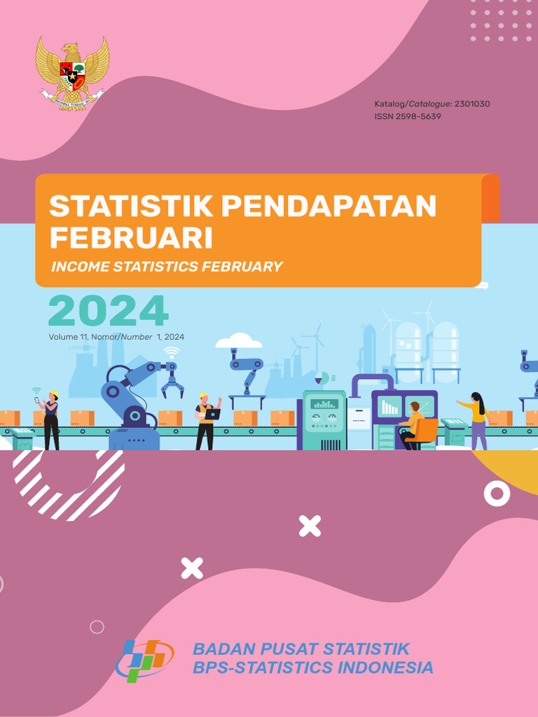Income Statistics February 2024 Indonesia | PDF