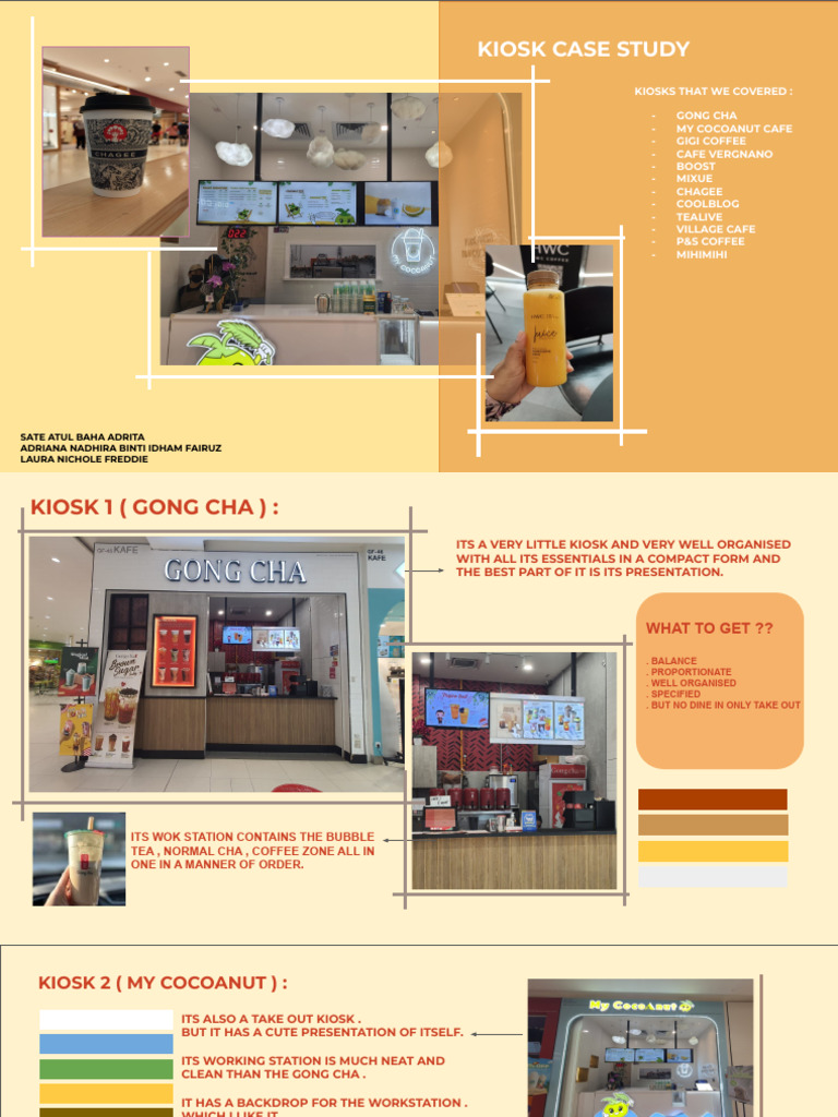 Kiosk Case Study - 231116 - 072435 1 | PDF | Hot Drinks | Drink