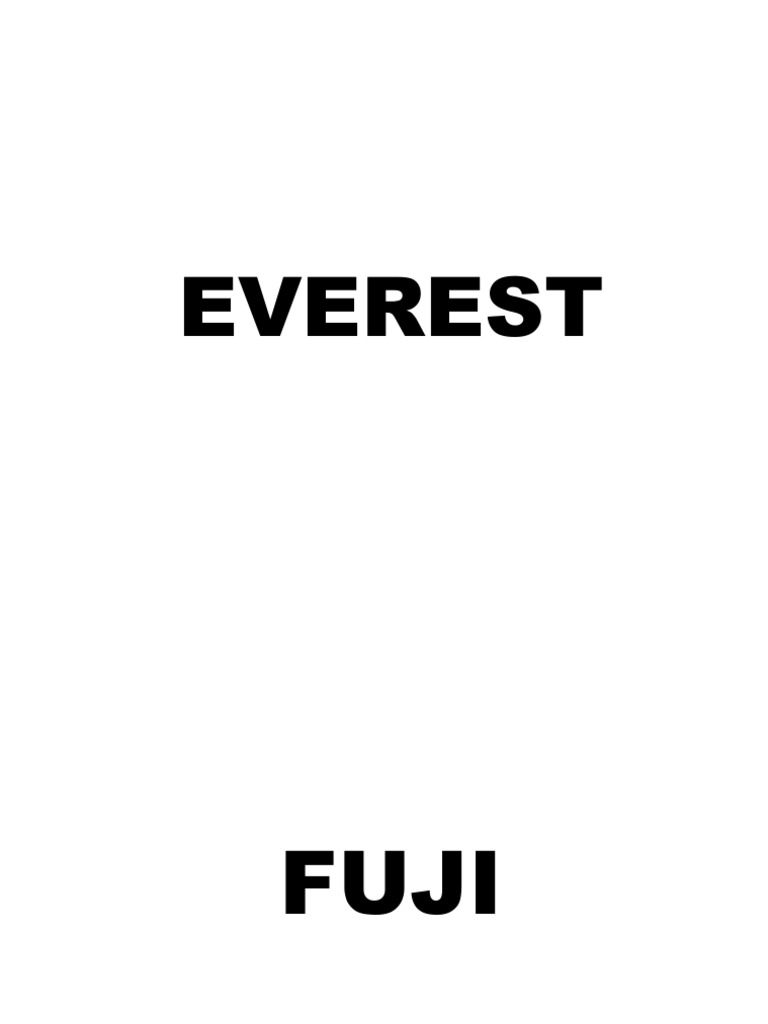 Everest | PDF