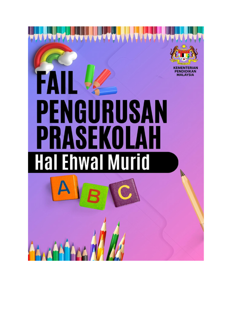 Cover Fail Prasekolah 7 | PDF