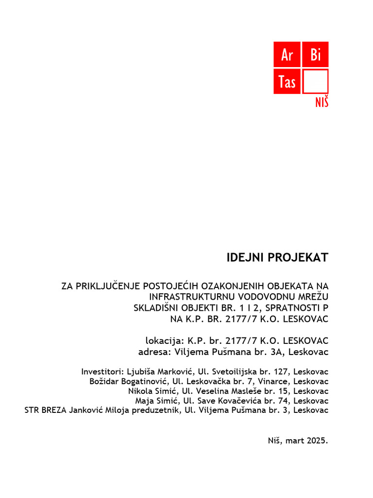 01 - Arhitektura Idp 2177-7 SP | PDF