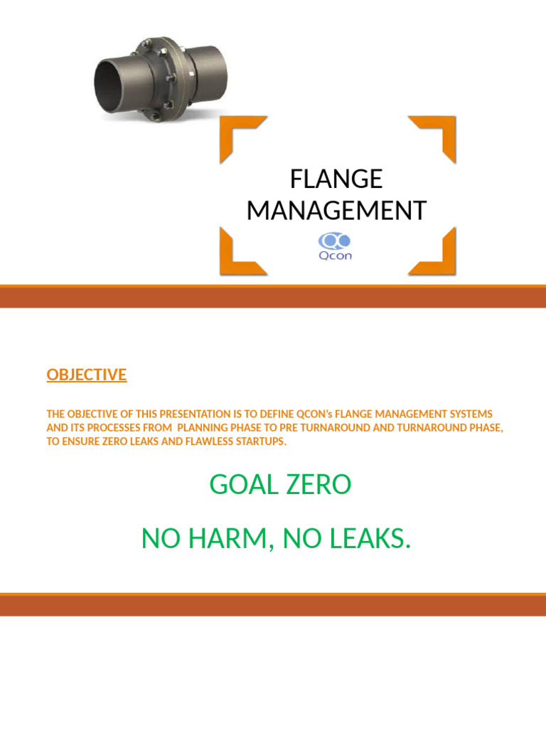 Flange Management System Overview | PDF | Screw